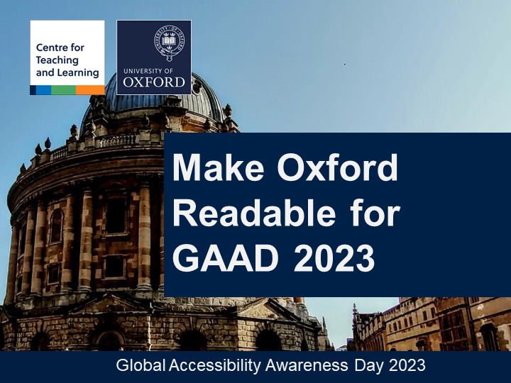 Launch of new accessible document templates for GAAD 2023 | Centre for ...